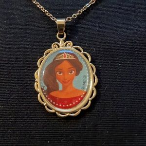Disney | Accessories | Elena Of Avalor Pendant Necklace Disney Gold ...